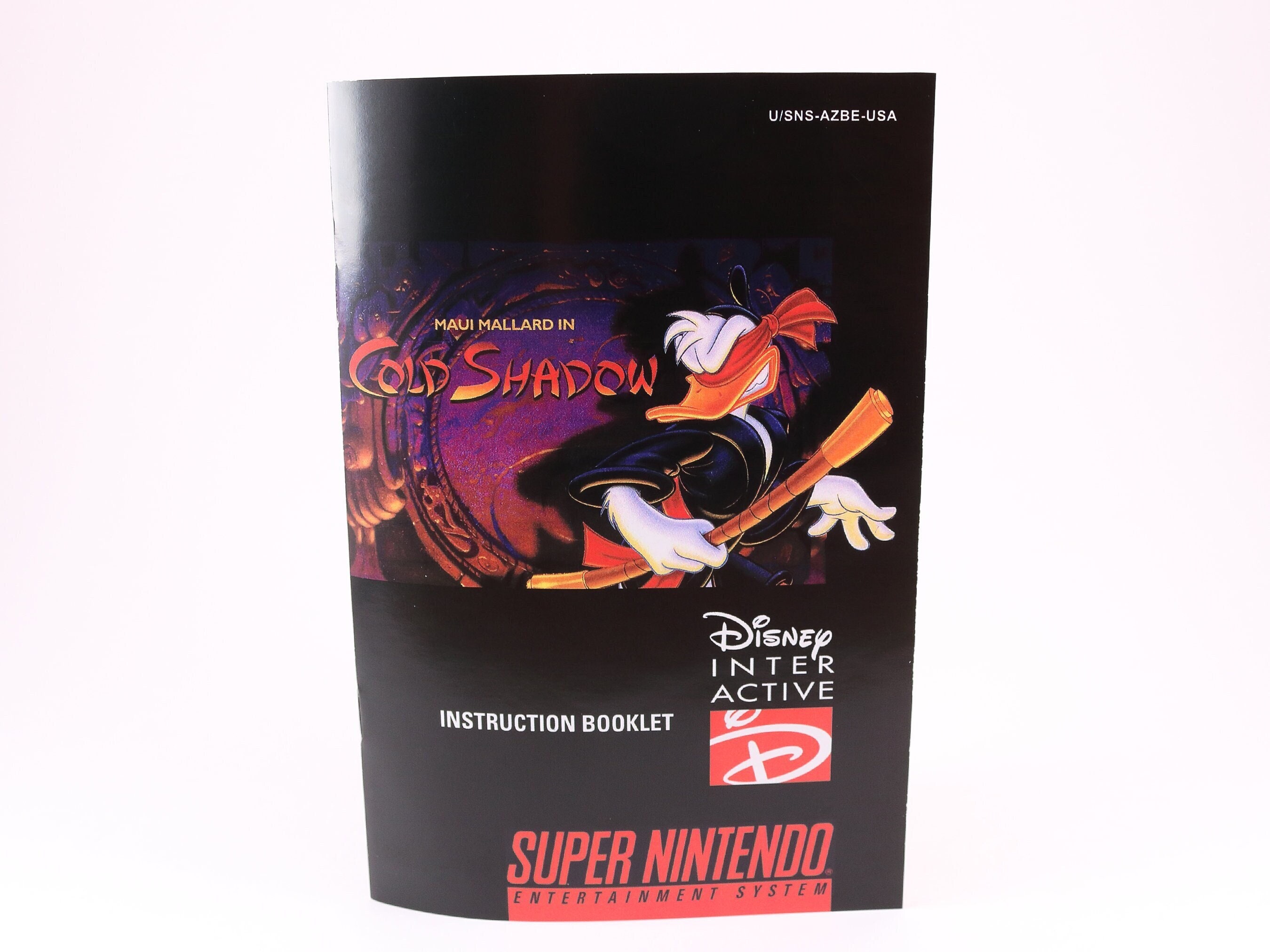 Maui Mallard in Cold Shadow - SNES / Super Nintendo - Reproduction ...