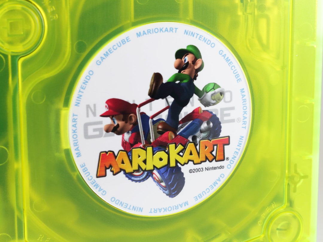 Nintendo Gamecube Custom Replacement Jewel/emblem/faceplate, Mario Kart ...
