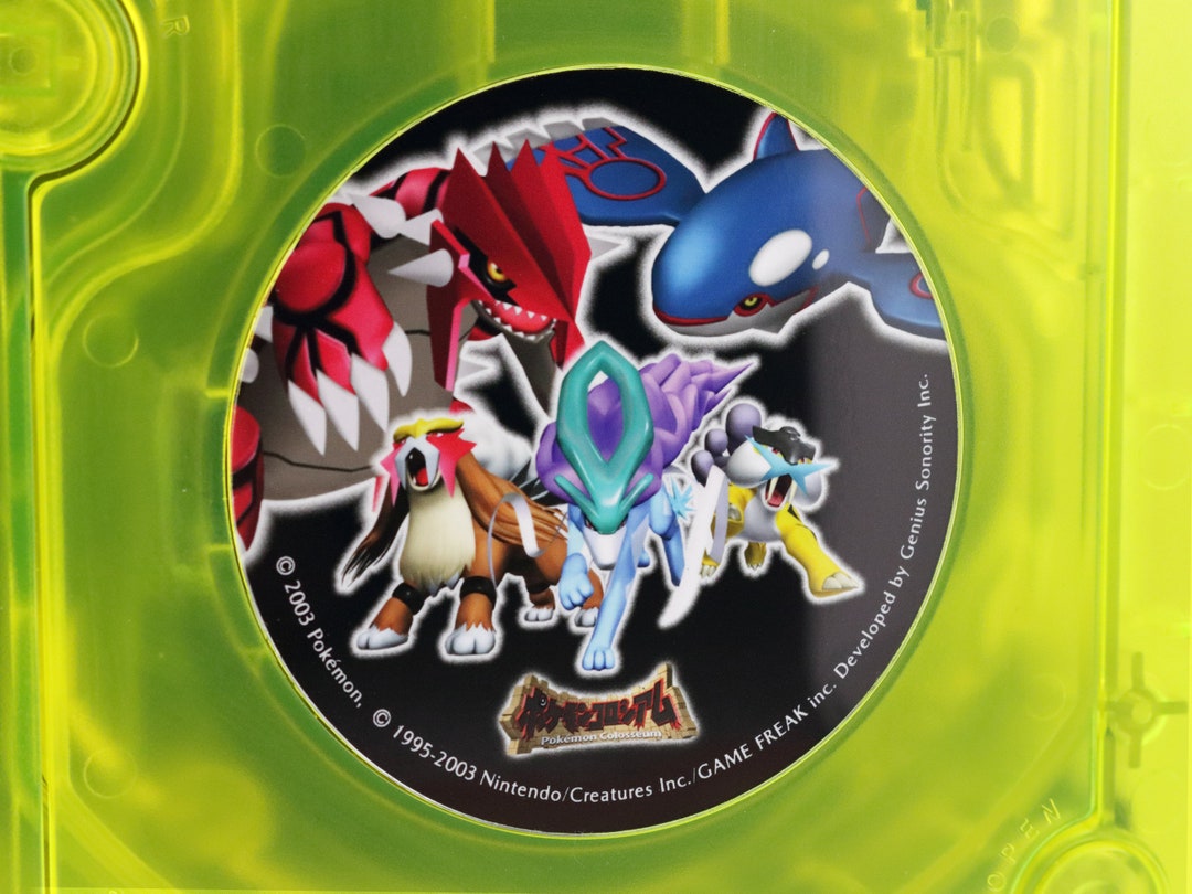 Nintendo Gamecube Custom Replacement Jewel/emblem/faceplate, Pokémon ...