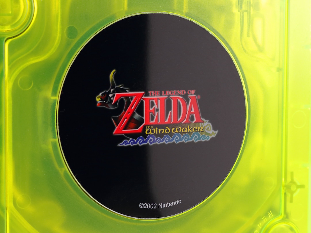 Nintendo Gamecube Custom Replacement Jewel/emblem/faceplate, the Legend ...