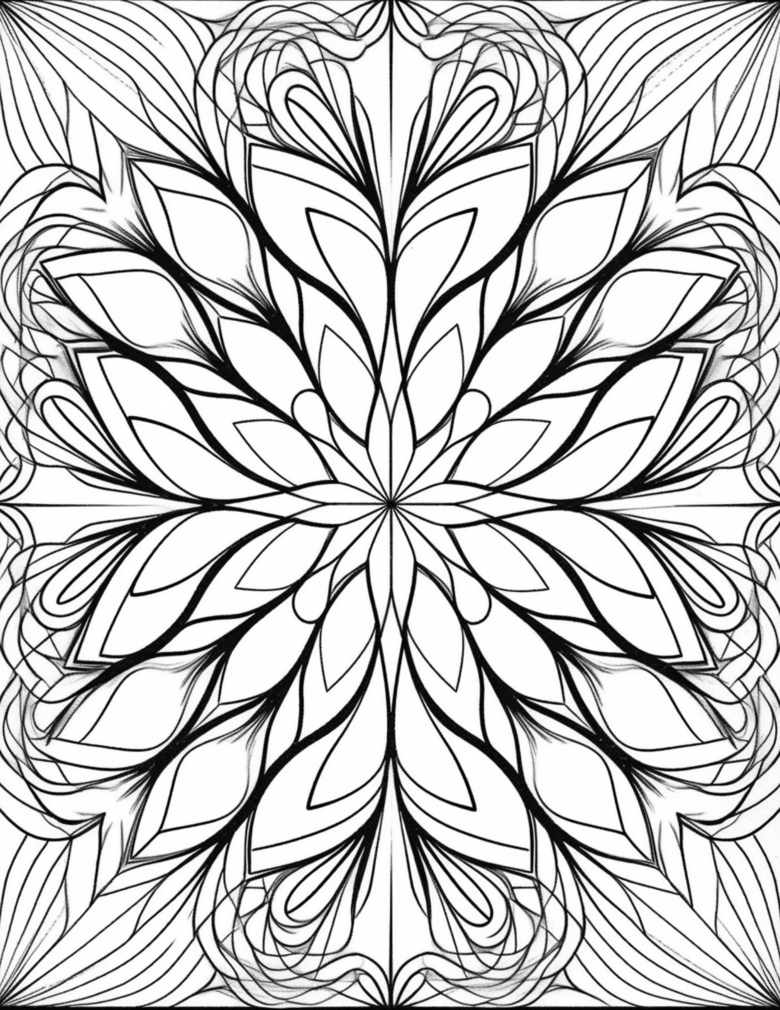 56 Mosaic Patterns Coloring Book Pages Printable Edit in Canva PNG JPG ...