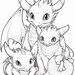 Fantasy Bundle 150 X 3 Coloring Pages PLR. Fairies, Castles, and Baby ...
