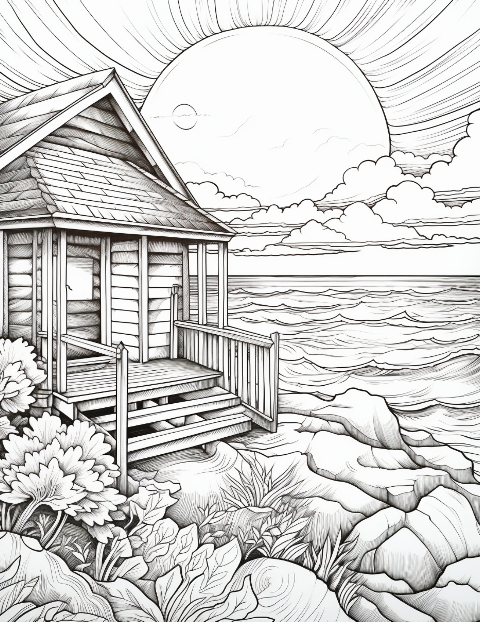 165 Cabin Coloring Book Pages Plus 14 Cover Images Printable Edit in ...