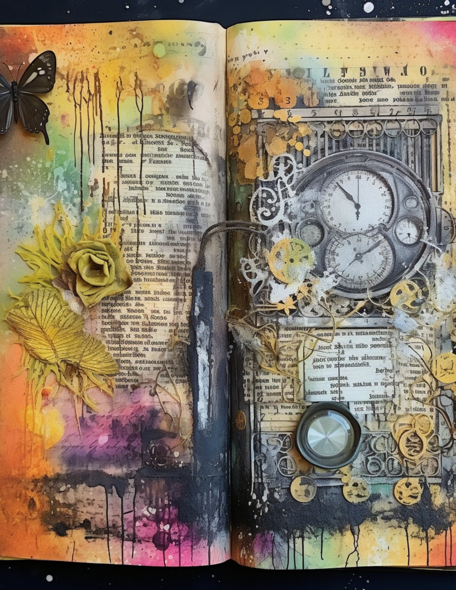 Junk Journal Scrapbook Kit Supplies Journaling Printable Pages ...