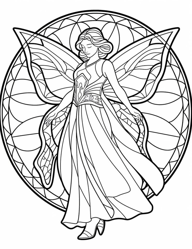 369 Fae Fairies Coloring Pages Plus 11 Cover Images Printable Edit in ...