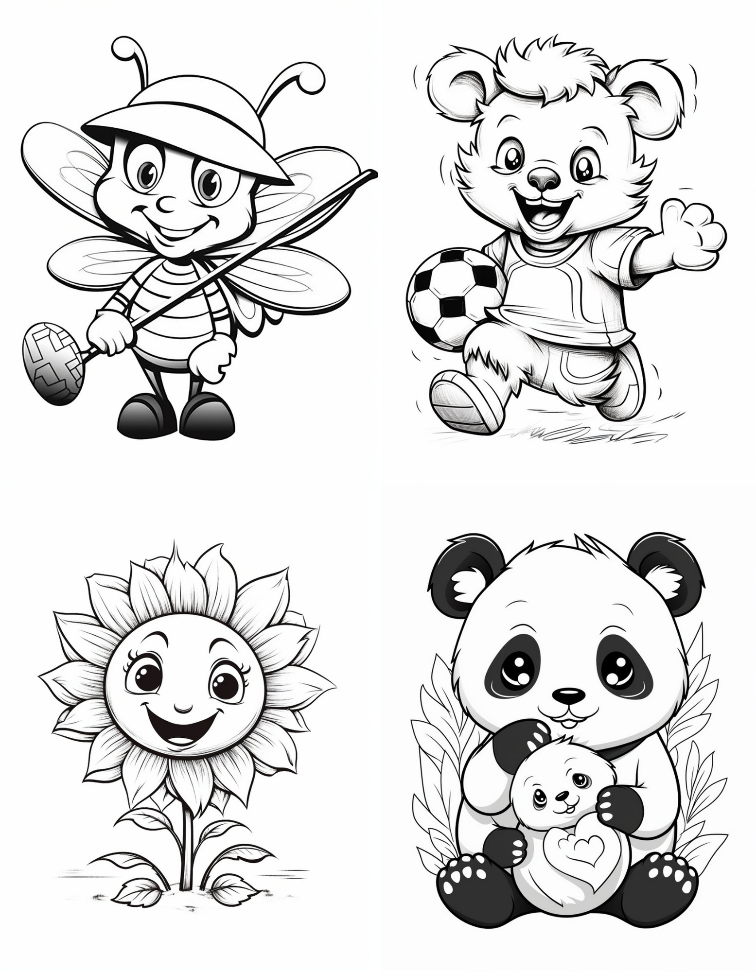 2,754 Cute Kawaii PLR Mega Bundle Coloring Book Pages Amazon KDP Kawaii ...
