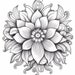 46 Floral Patterns Coloring Book Pages Printable Edit in Canva PNG JPG ...