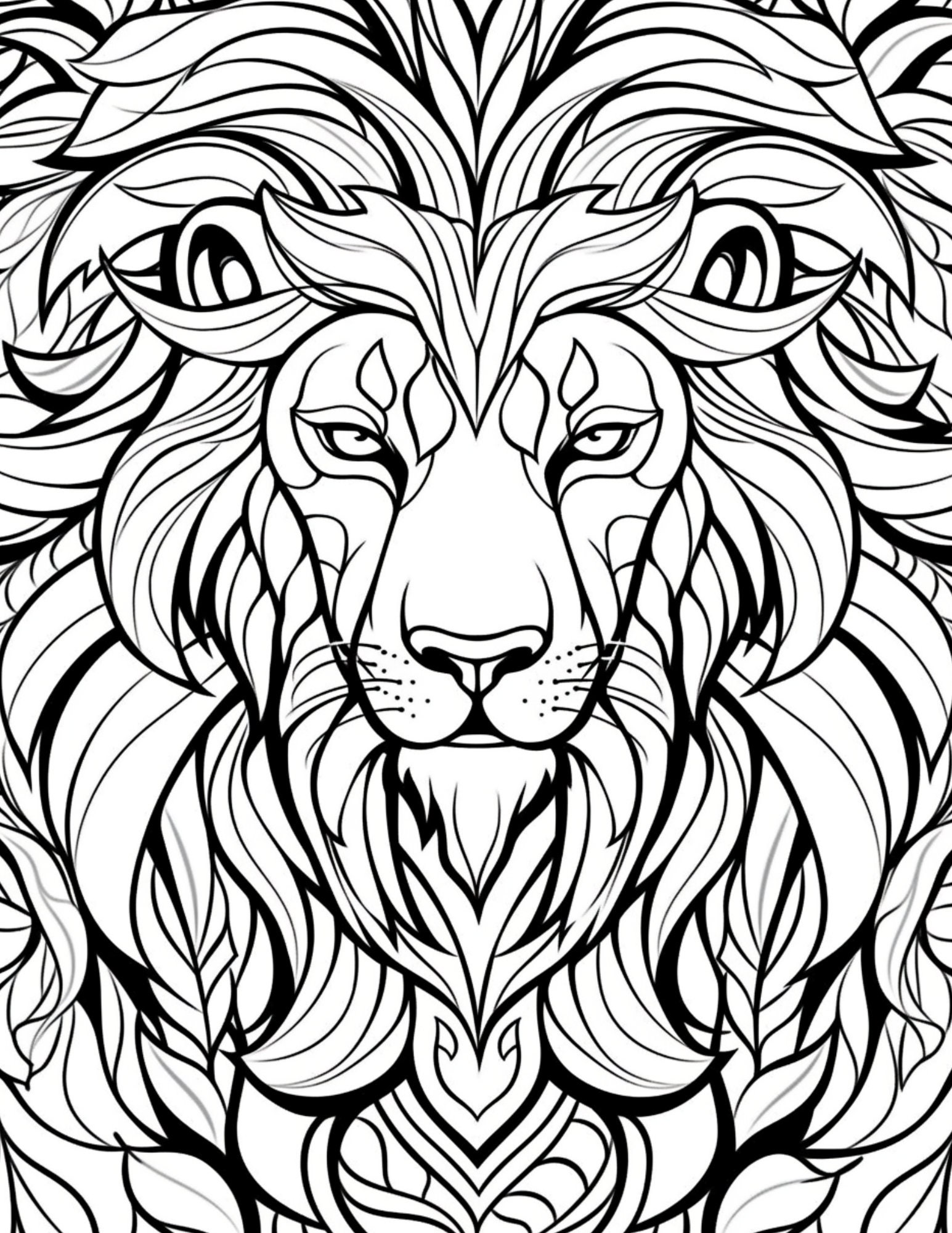 195 Zoo Animals Coloring Book Pages Printable Edit in Canva PNG JPG PDF ...