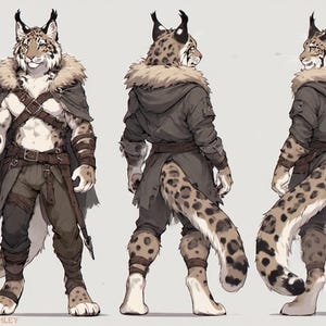 Snow Leopard/lynx Hybrid : EXCLUSIVE Furry Adoption, Story Telling ...