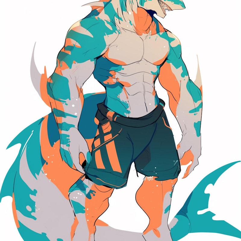 Shark Fursona - Etsy