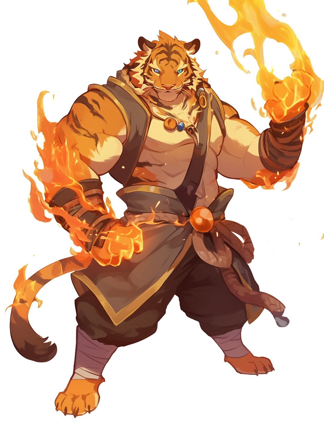 Elemental Fire Tiger: Furry Adoptable Daily Adoptions Furry Adopt ...