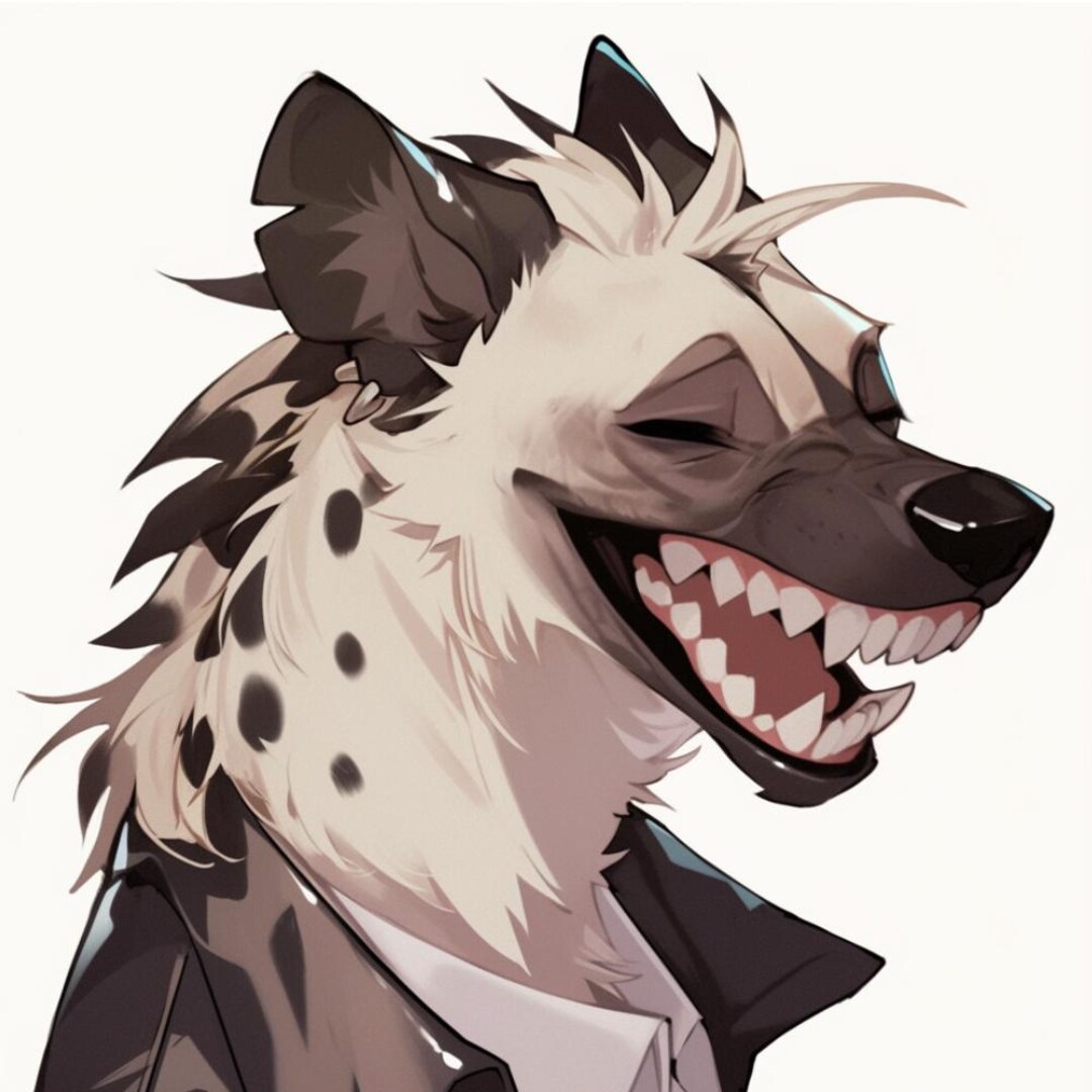 Hyena Profile Pic Digital Download HD Image - Etsy