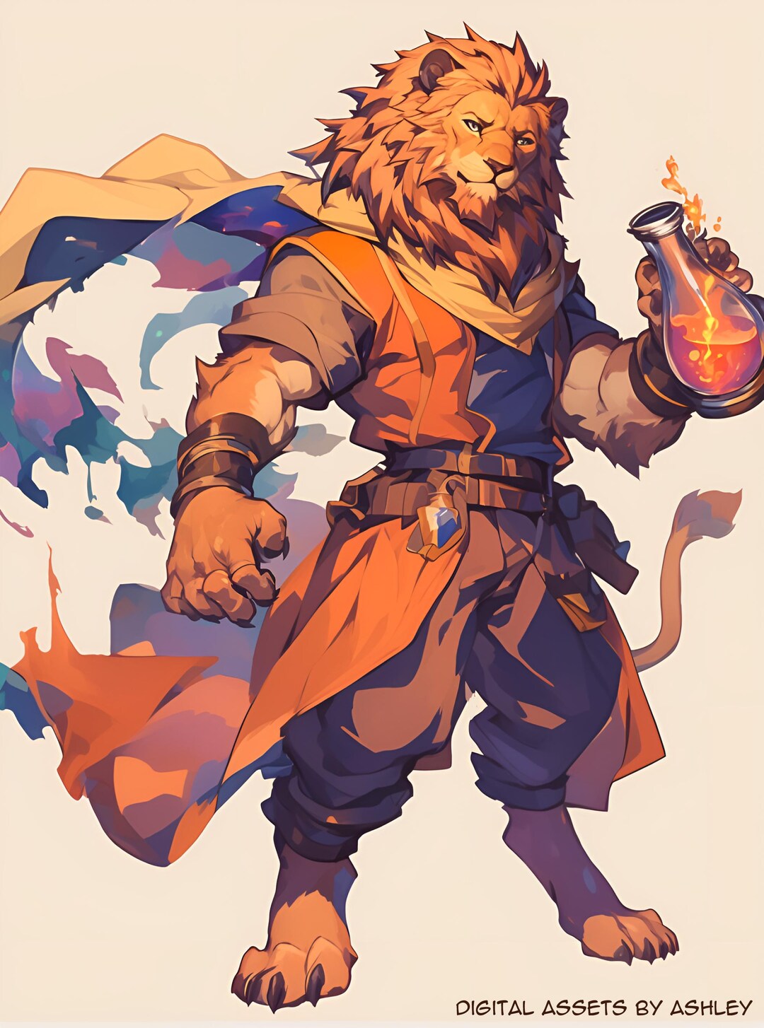 Mage Lion Adopt: UNIQUE Adoptable Fursona - Only 1 Will EVER Be Sold ...
