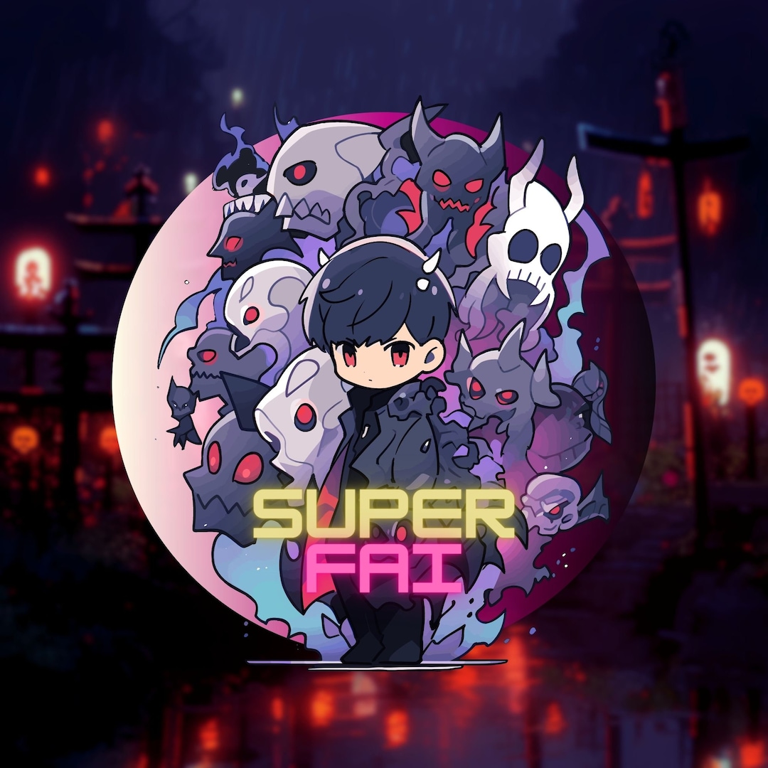 Anime Chibi Necromancer Die-cut Stickers - Summoner of Shadows - Etsy