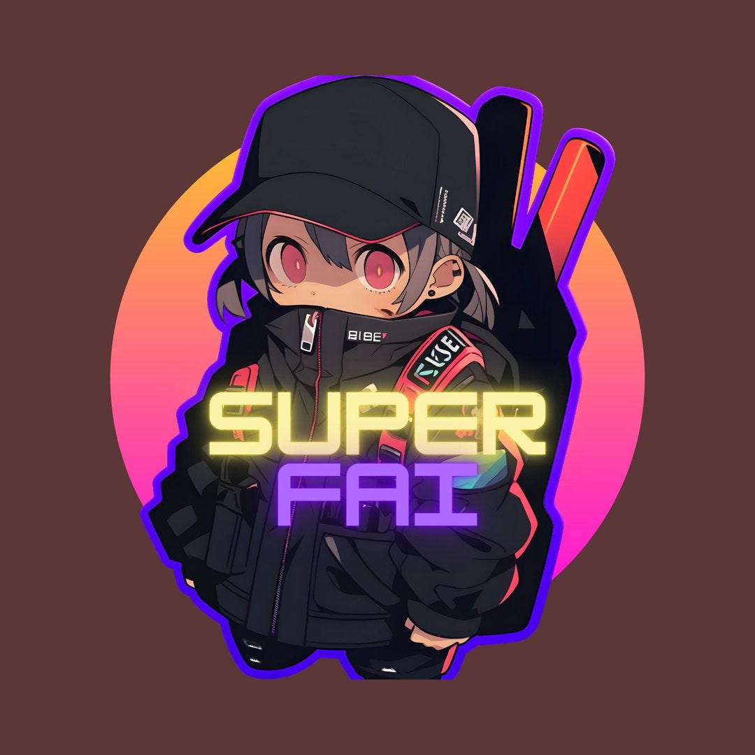 Chibi Anime Boy in Camping Hype Beast Outfit Vinyl Die-cut Stickers - Etsy