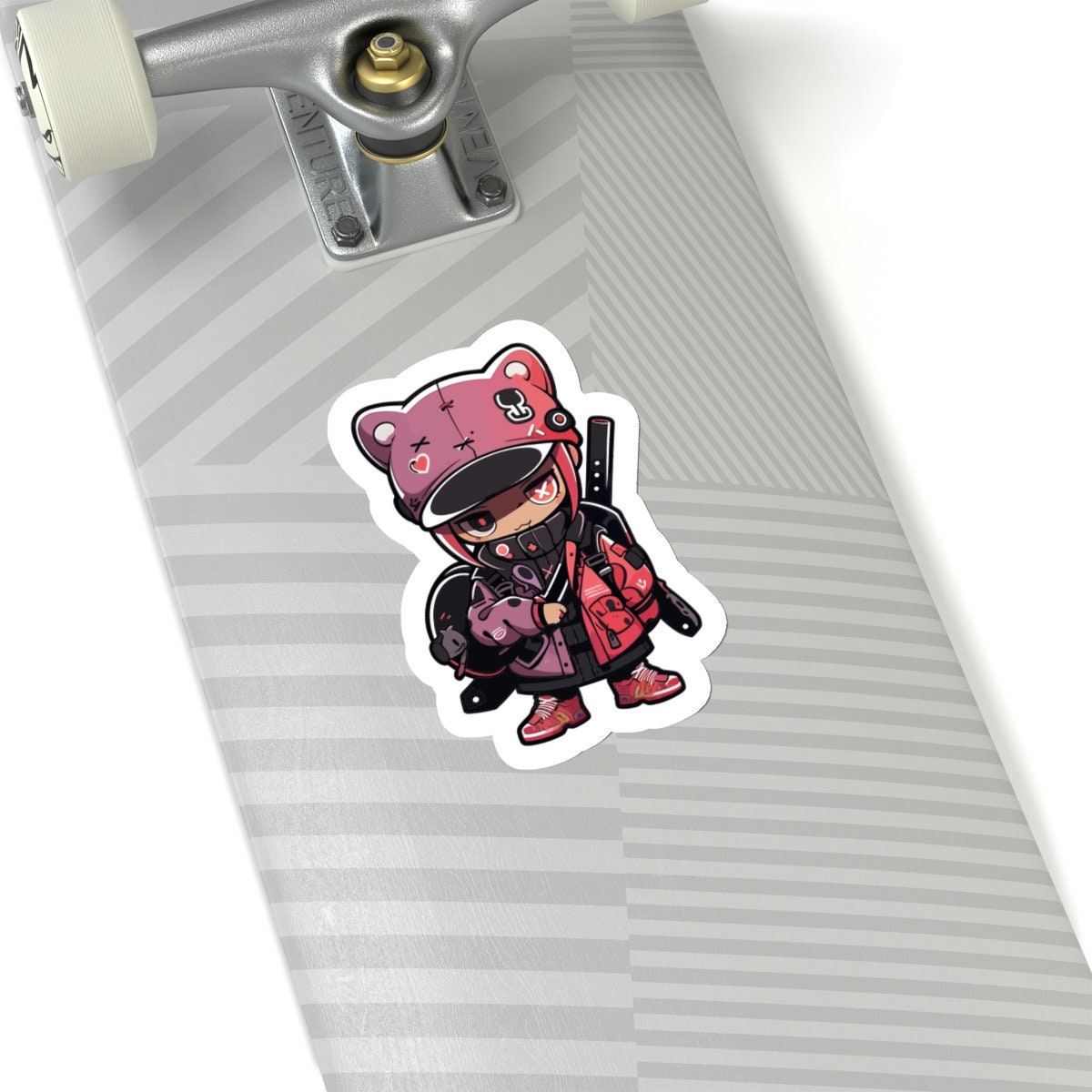 Kawaii Chibi Anime Boy in Hype Beast Outfit Kiss-cut Stickers - Etsy