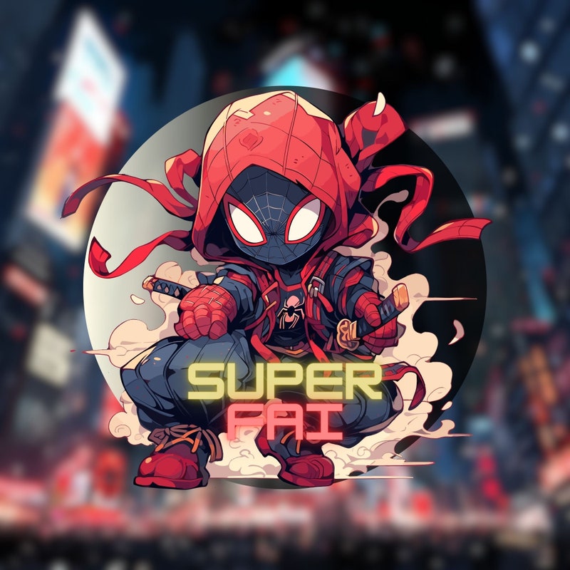 Spiderman Notebook Label - Etsy