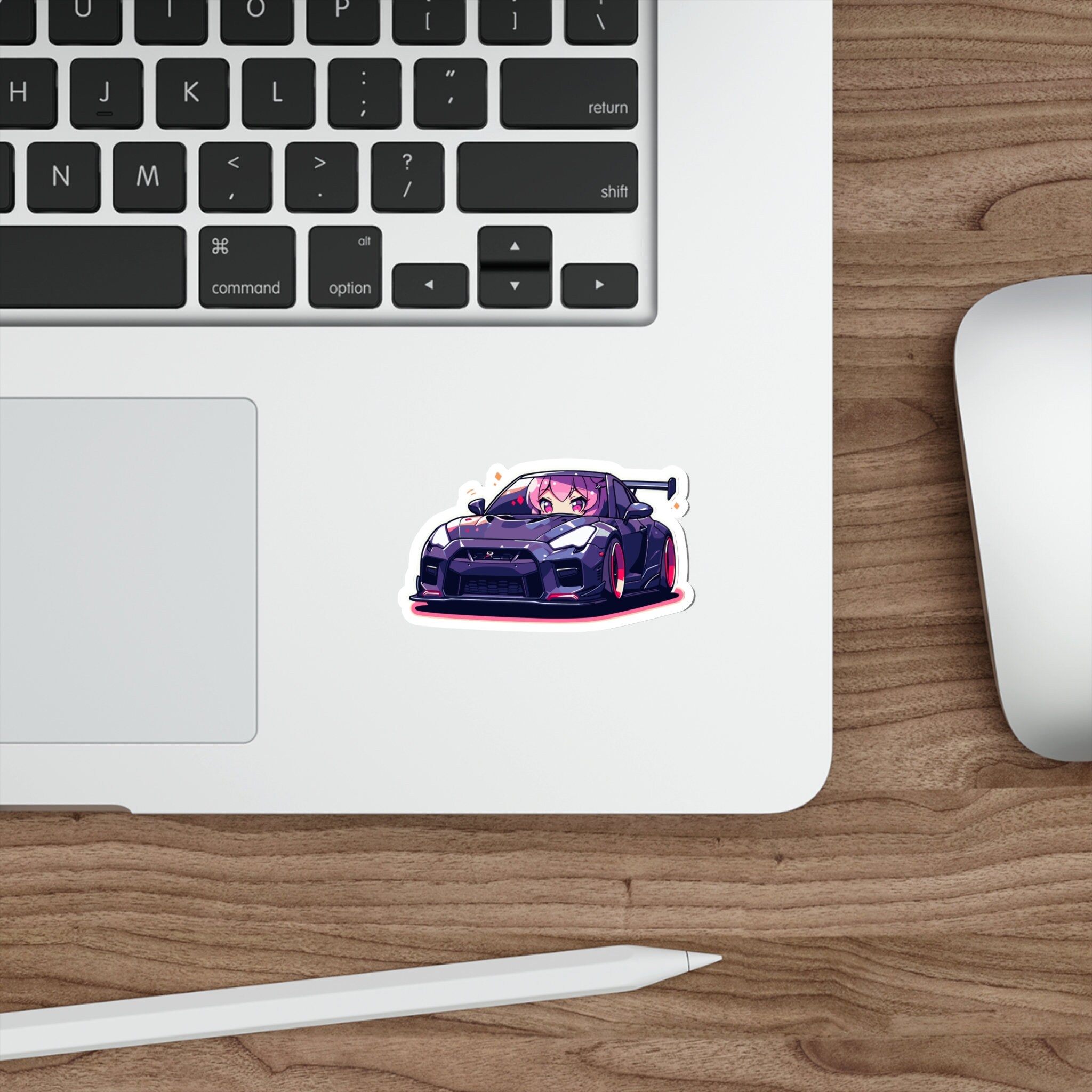 Chibi GTR JDM Die-cut Sticker - Adorable Speed Demon - Etsy