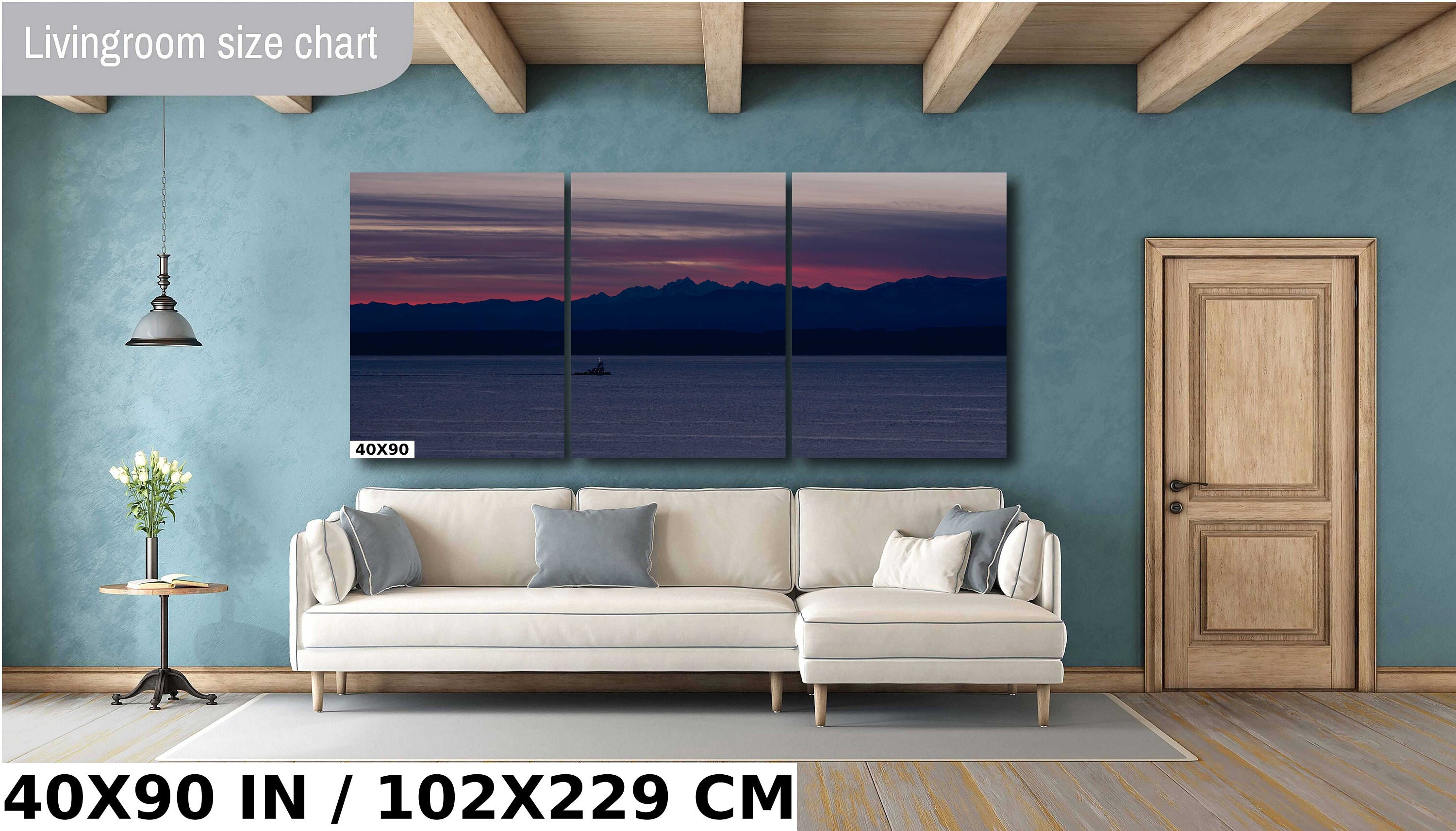 Blue Light Over Puget Sound - Etsy