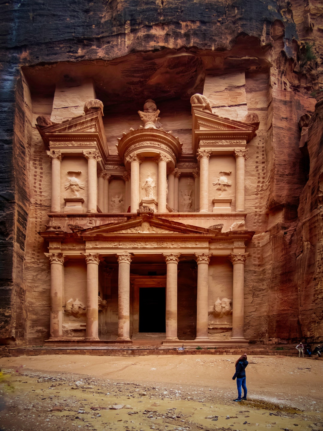The Treasury, Petra. Landscape - Etsy
