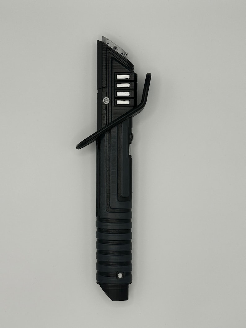 The Mandalorian Darksaber | 3D Printed | Hilt | Prop | Kit | Star Wars ...