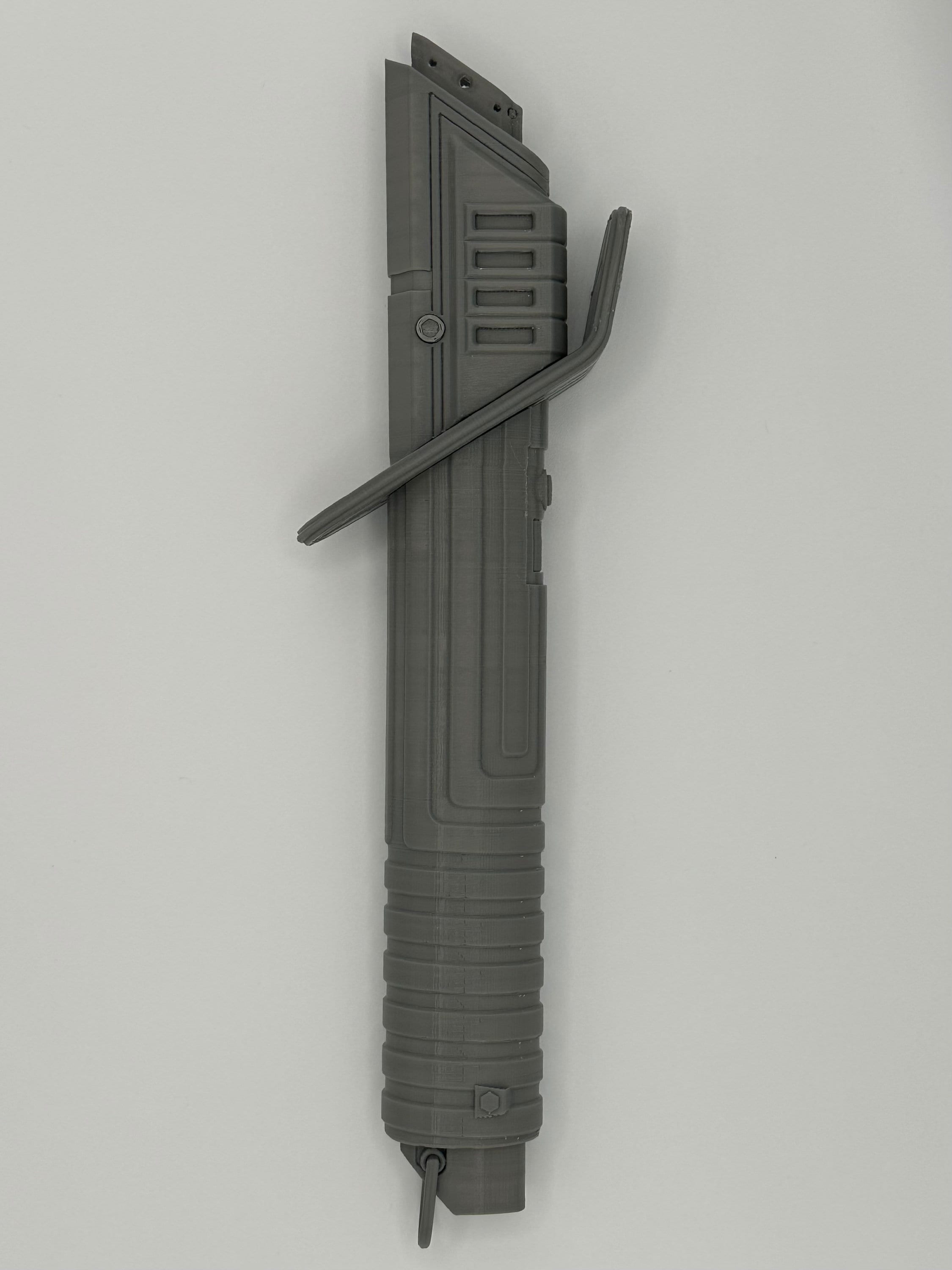 The Mandalorian Darksaber | 3D Printed | Hilt | Prop | Kit | Star Wars ...