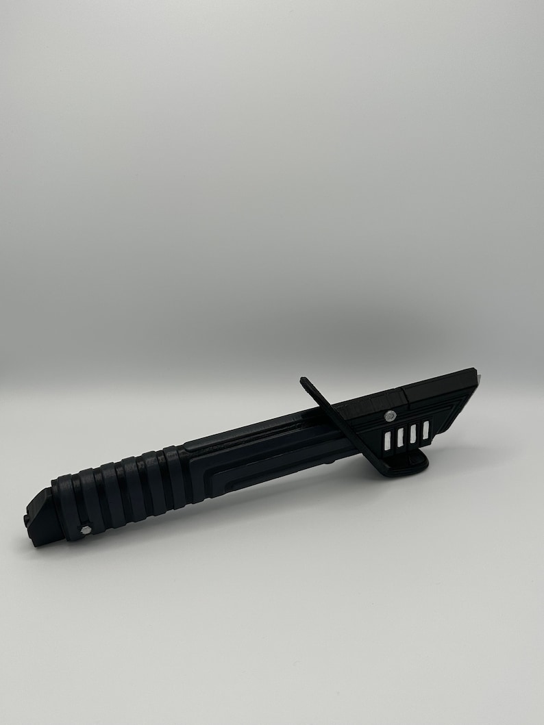 The Mandalorian Darksaber | 3D Printed | Hilt | Prop | Kit | Star Wars ...