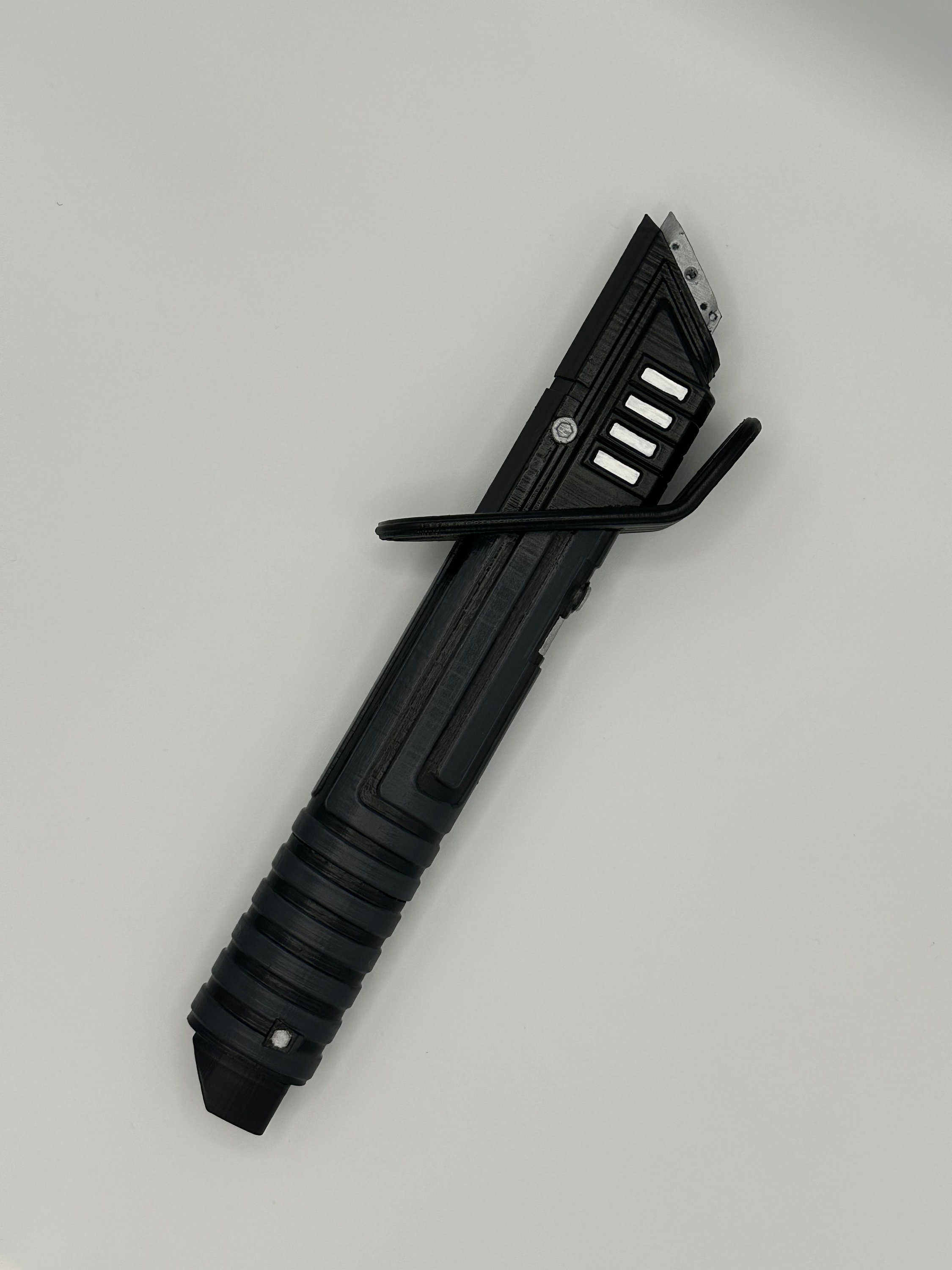 The Mandalorian Darksaber 3D Printed Hilt Prop Kit Star Wars - Etsy