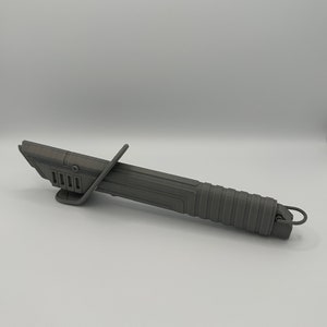 The Mandalorian Darksaber | 3D Printed | Hilt | Prop | Kit | Star Wars ...