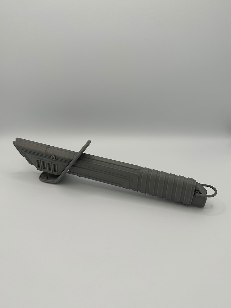 The Mandalorian Darksaber | 3D Printed | Hilt | Prop | Kit | Star Wars ...