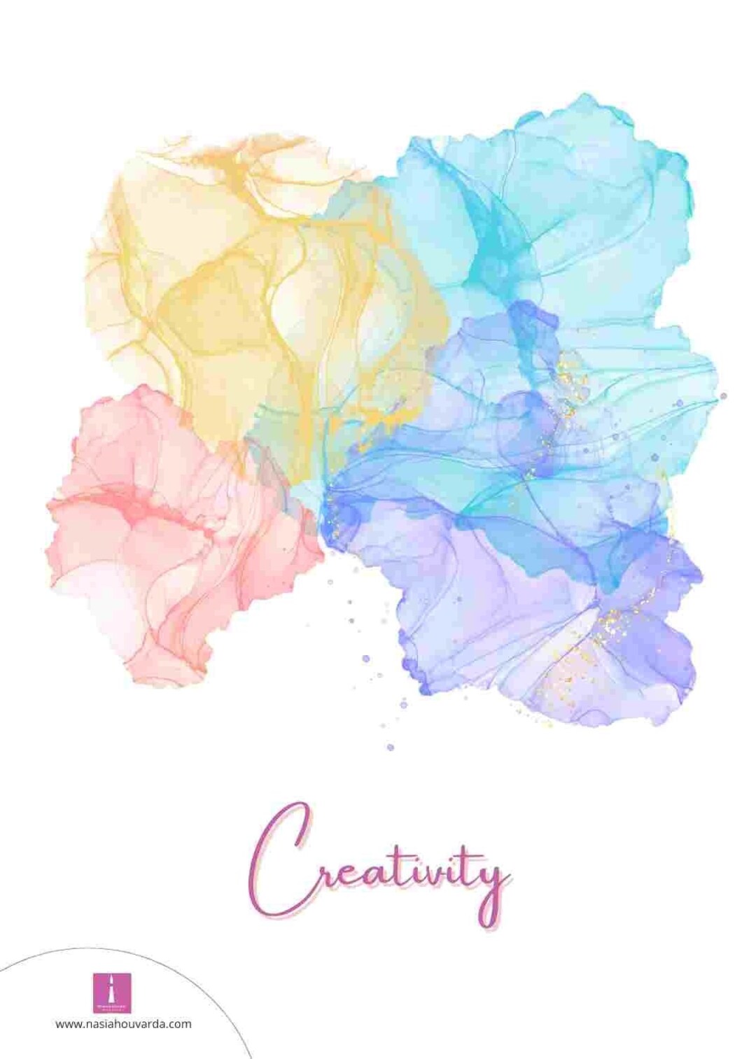 Creativity Mind Your Mind Colouring Postcard. A Perfect Gift for Family ...