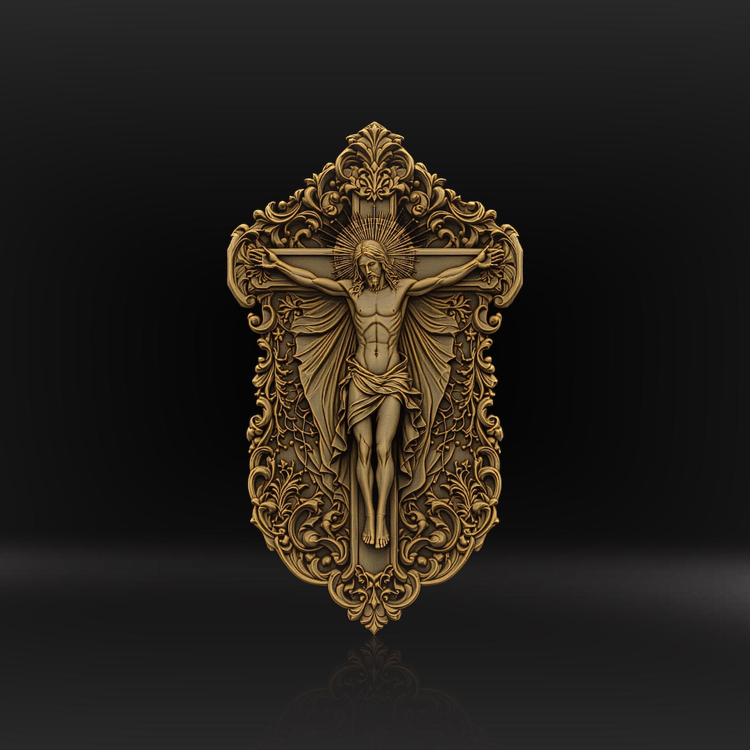 Jesus CNC Files, 3D STL Model - Etsy