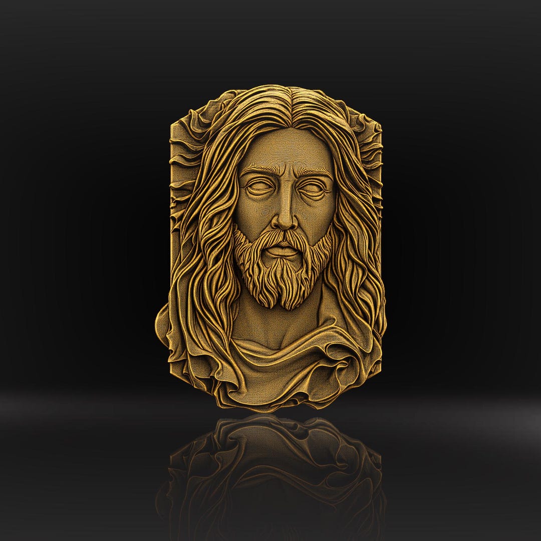 Jesus CNC Files, 3D STL Model, 3D Printer - Etsy