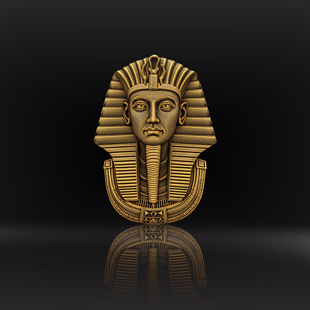 Egyptian Pharaoh CNC Files, 3D STL Model, 3D Printer - Etsy
