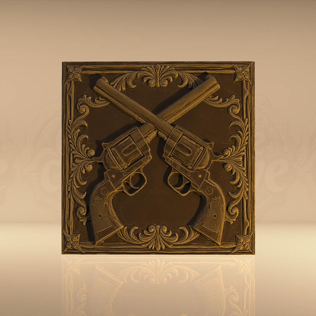 Revolvers, Guns CNC Files, 3D STL Model Depthmap - Etsy Australia