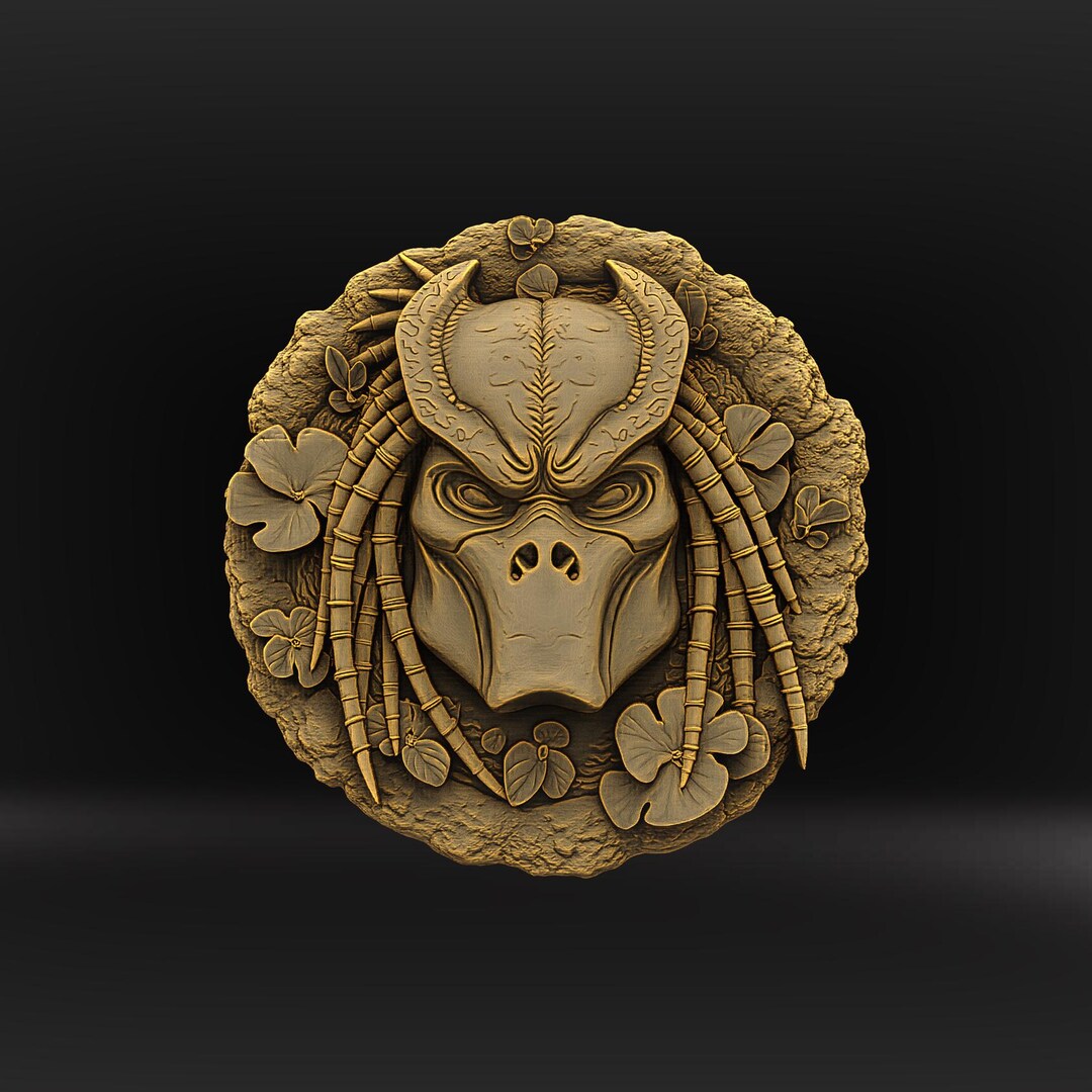 Predator CNC File, 3D STL Model Depthmap - Etsy