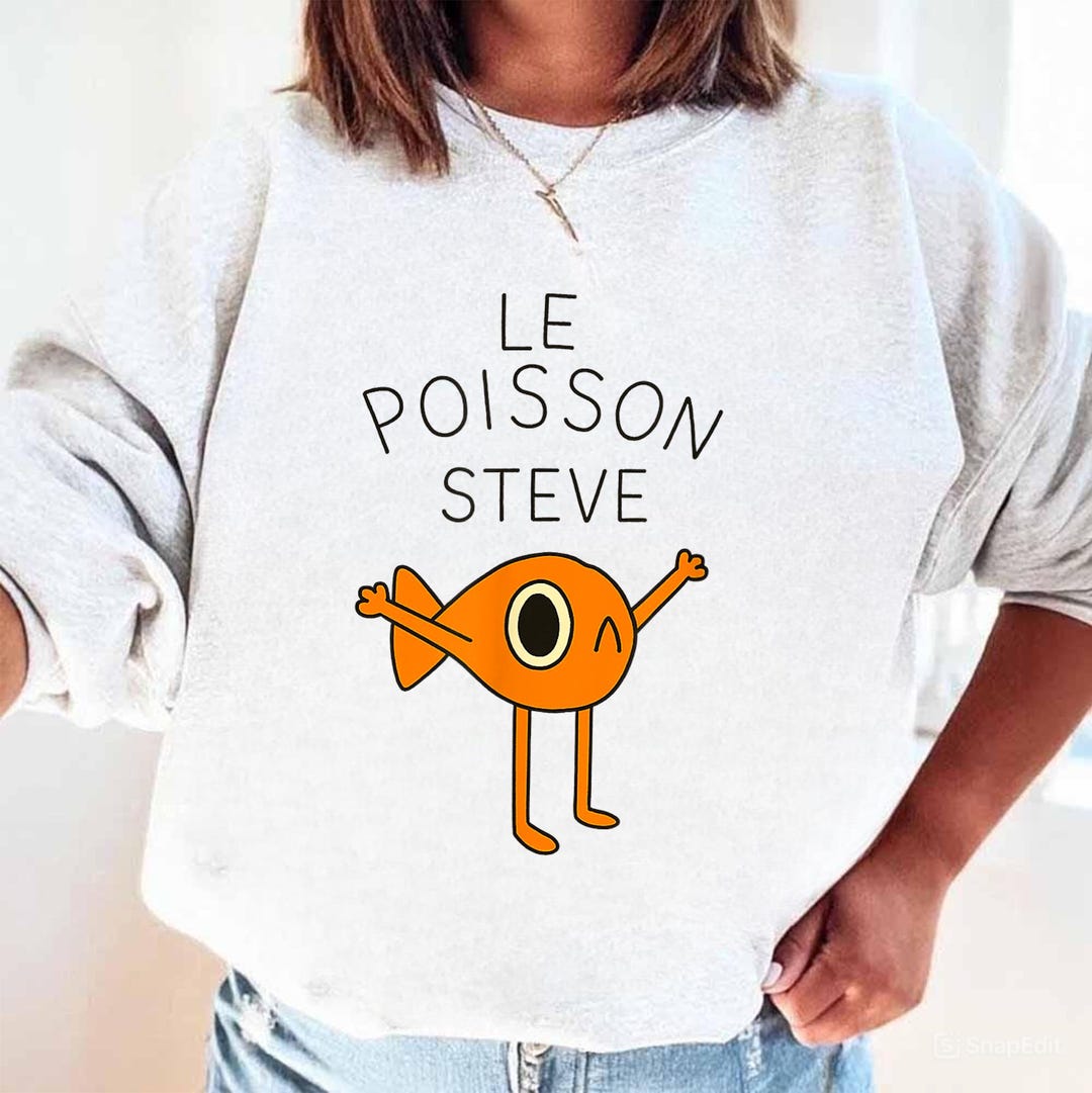 Le Poisson Steve Png, Funny Meme Png, Viral Meme Tiktok Png, Funny Fish ...