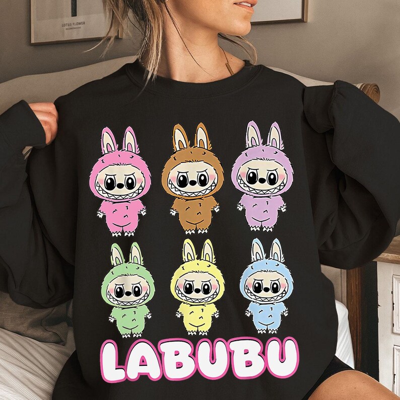 Labubu PNG | Cute Labubu Character Clipart | Kawaii Vinyl Toy Style ...