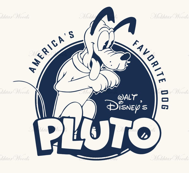 Pluto Clipart, Pluto Png, Pluto Png Clip Art Set, Pluto Package, Instant Download - Etsy UK