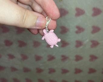Cute Turtle | Handmade Polymer Clay Keychain - Etsy