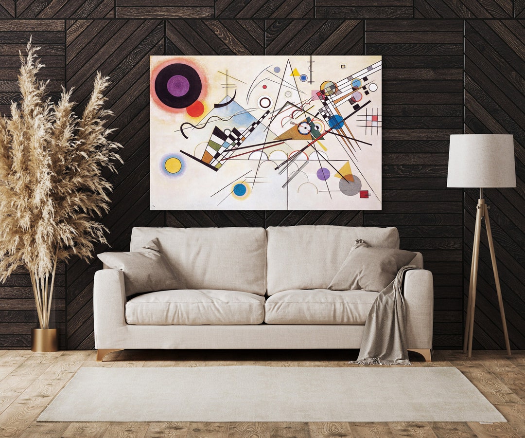 Composition VIII by Wassily Kandinsky Canvas Print Abstract - Etsy