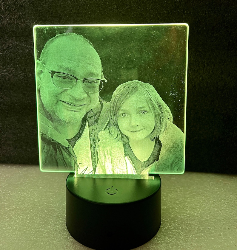 Edge Lit Laser Etched Acrylic - Etsy