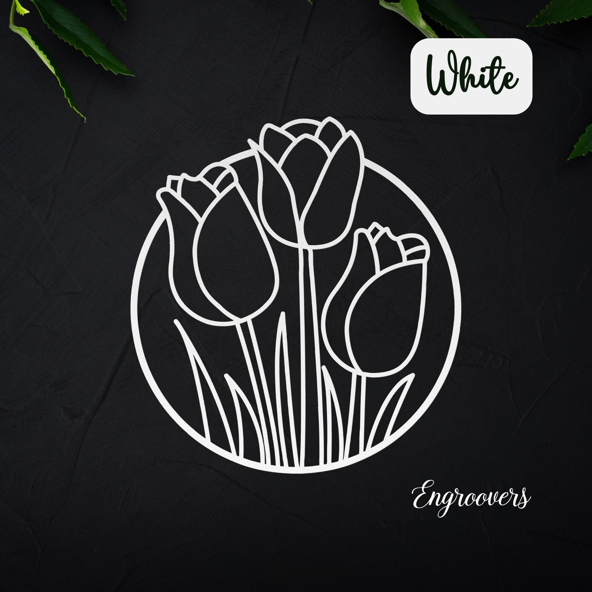 Tulip Flowers Art Tulips Metal Wall Art Flower Metal Art - Etsy