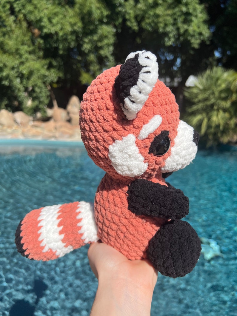 Red Panda Plush Crochet Pattern - Etsy
