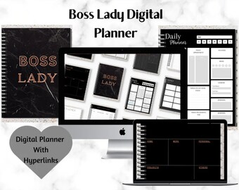 Premium Digital Life Planner 2023 2024 Undated iPad Goodnotes ...