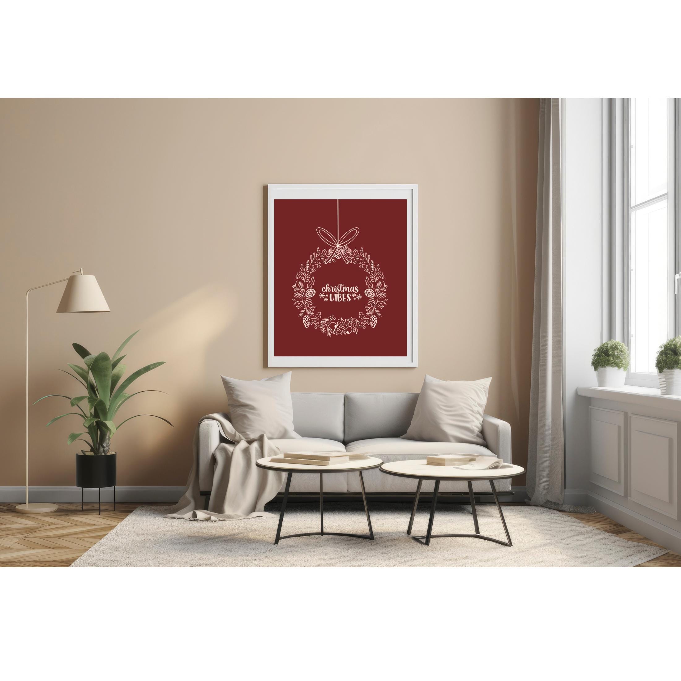 Gallery Set of 3 Christmas Wall Art Designs | Festive Digital Prints ...