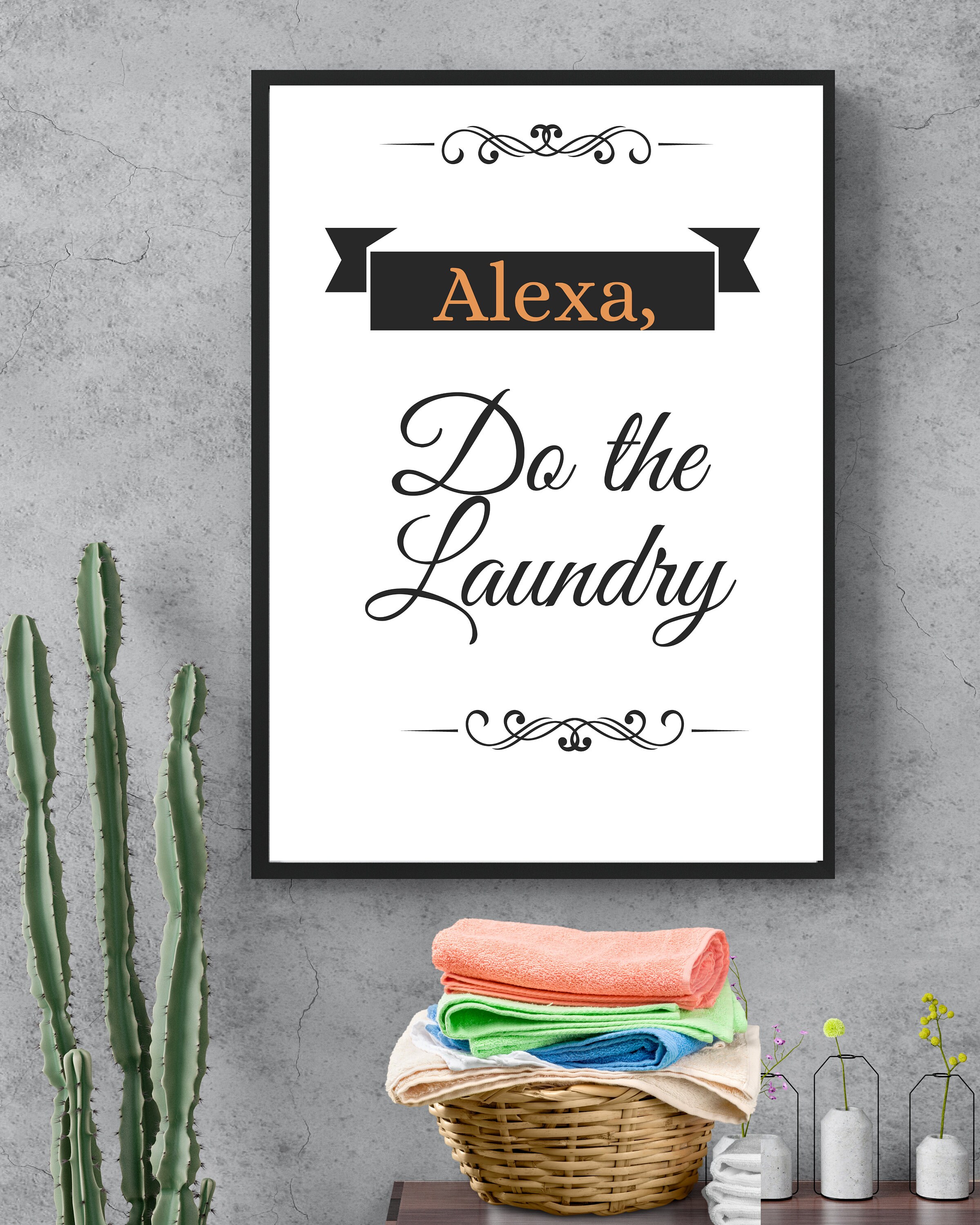 Set Laundry Room Wall Art Set of 4 Instant Download Print - Etsy