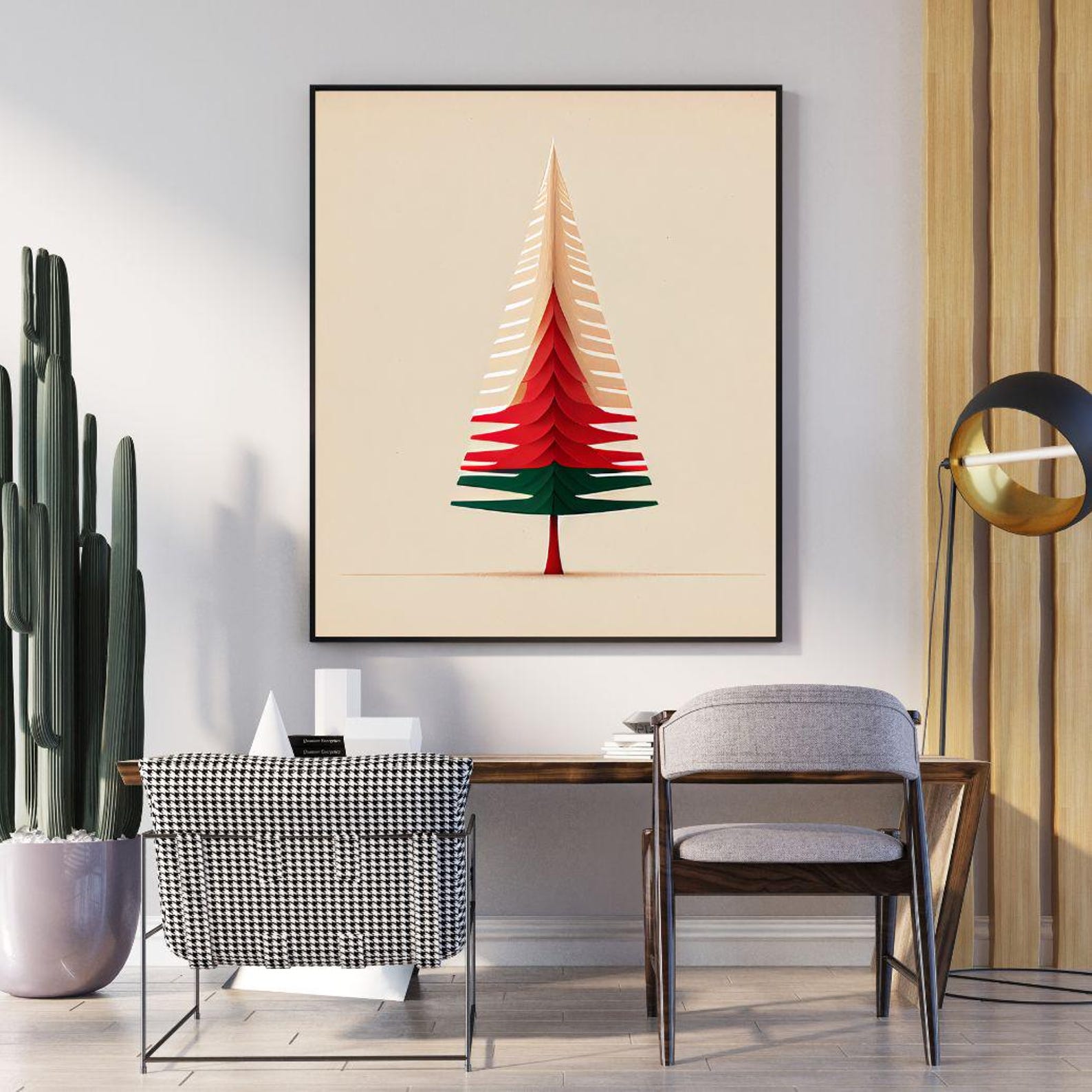 Gallery Set of 2 Christmas Wall Art Designs | Festive Digital Prints ...