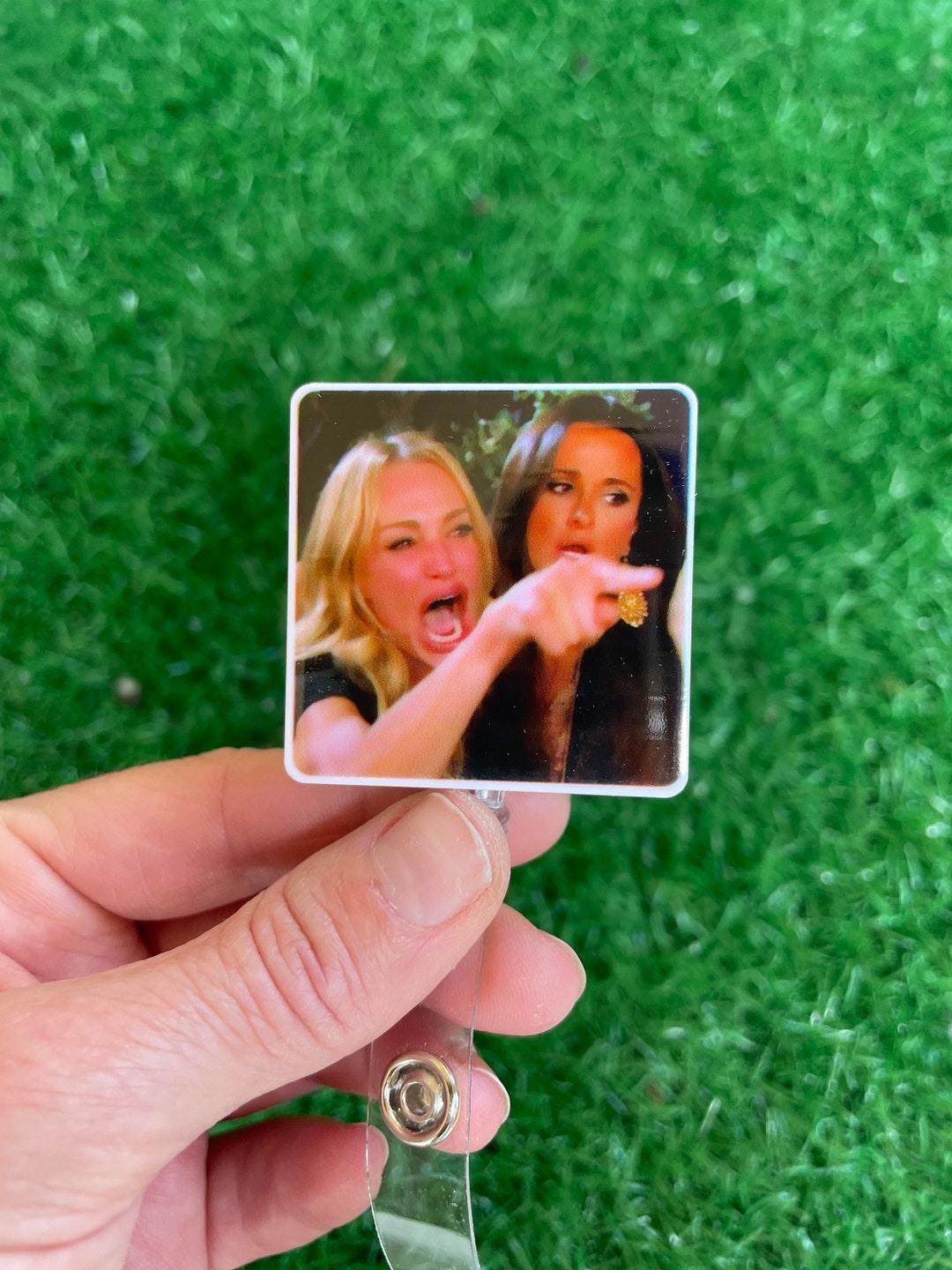 Meme Retractable Badge Reel Nurse Badge Reel Funny Badge - Etsy