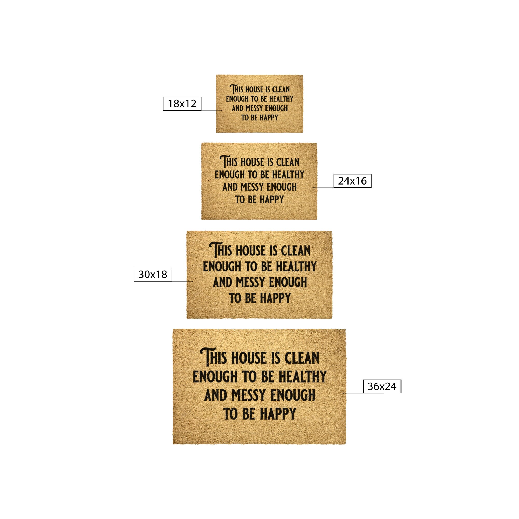 This House is Clean Enough to Be Healthy and Messy Enough to Be Happy ...